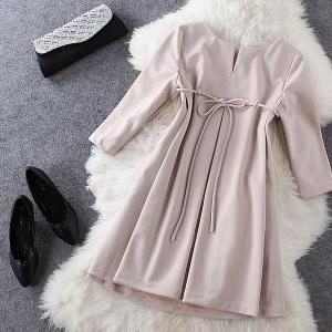 Fashion Back Drawstring Dress Gh804cd on Luulla